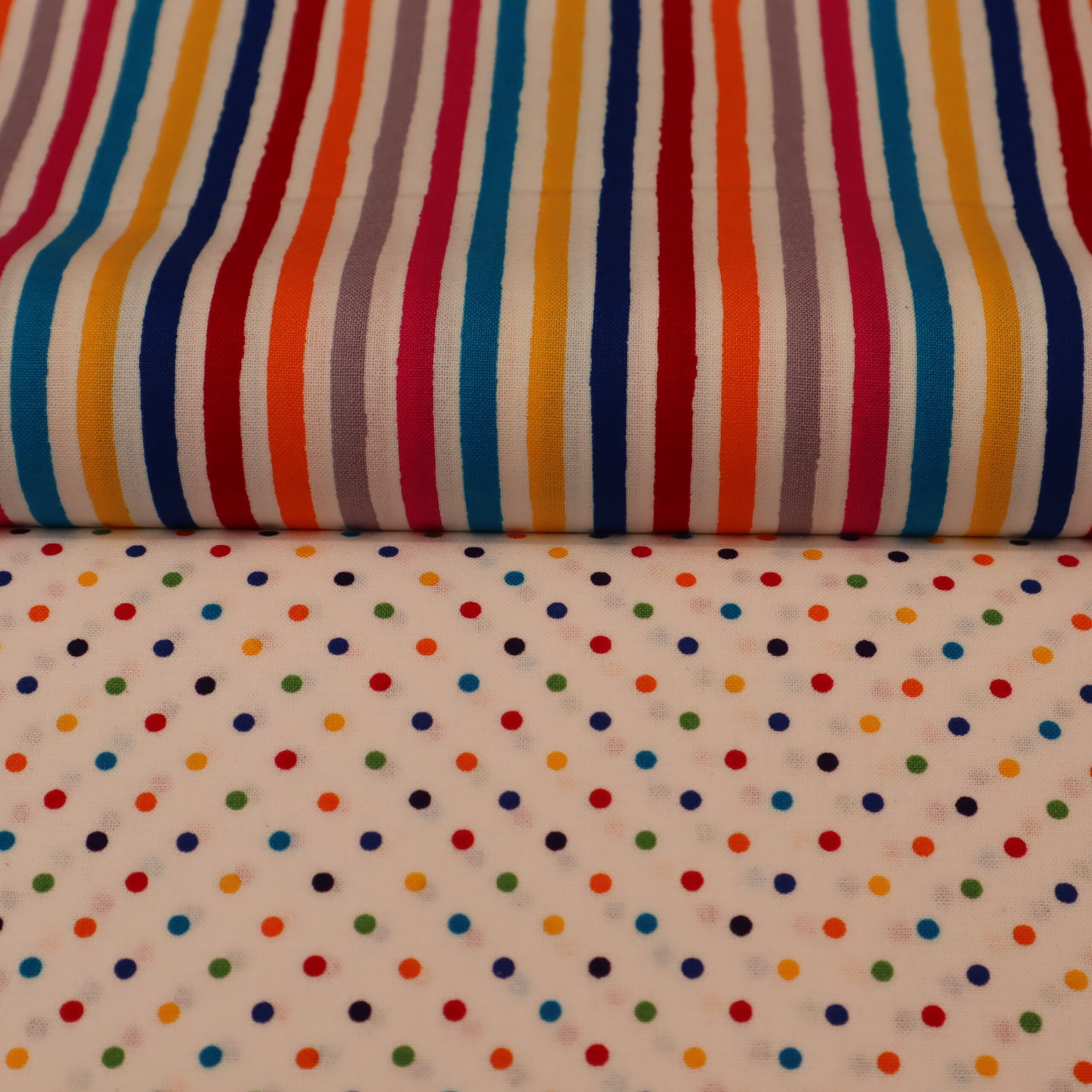 Spots and Stripes Craft Cotton | Showtime Fabrics